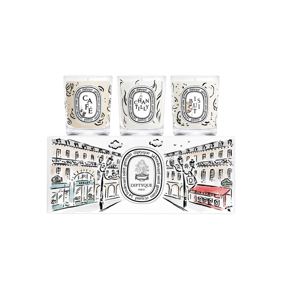 Diptyque Mini Set Scented Candle Gift Set Fragrances 3700431492951 ...