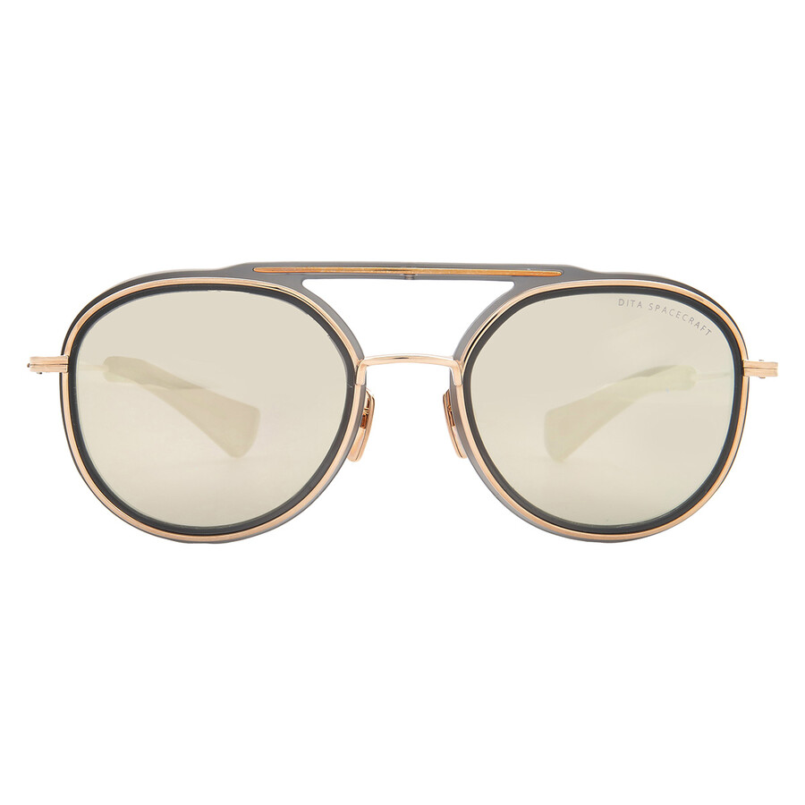 Dita SPACECRAFT Gold Flash Pilot Men's Titanium Sunglasses 19017-C 52 814981023978 - Sunglasses ...