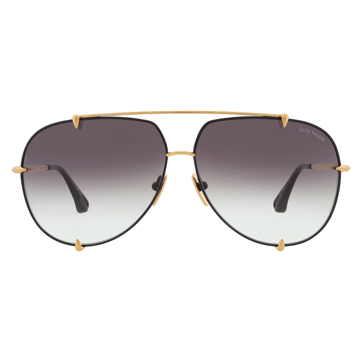 Dita TALON Grey Gradient Pilot Ladies Titanium Sunglasses 23007-A 62 ...