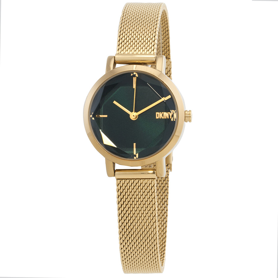 DKNY Soho Quartz Green Dial Ladies Watch NY6631SET - Watches, Soho ...