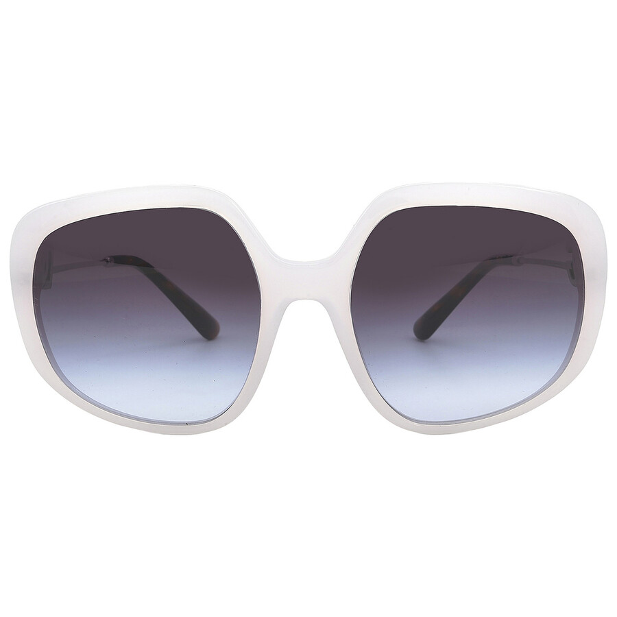 Dolce & Gabbana Light Violet Grad Dark Gray Irregular Ladies Sunglasses ...