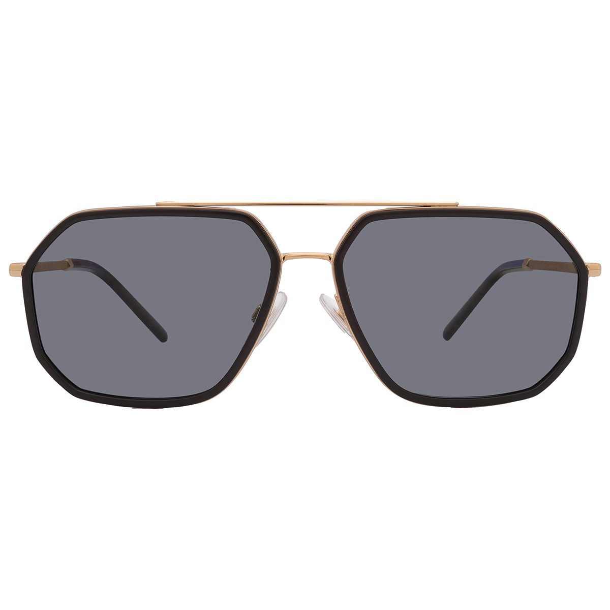 Dolce & Gabbana Polarized Grey Navigator Men's Sunglasses DG2285 02/81 ...