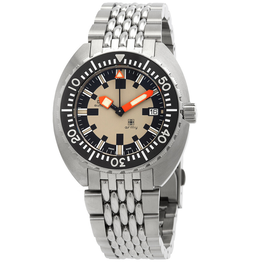 Doxa Army Automatic Men's Watch 785.10.031.10 - Watches, Army - Jomashop