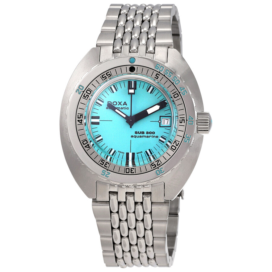 Doxa SUB 300 Aquamarine Automatic Men's Watch 821.10.241.10 - Watches ...