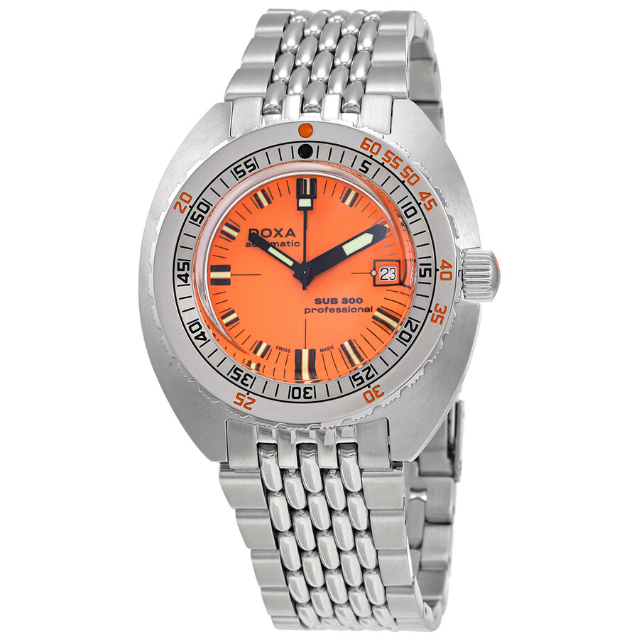 Doxa Sub 300 Professional Automatic Orange Dial Men's Watch 821.10.351 ...