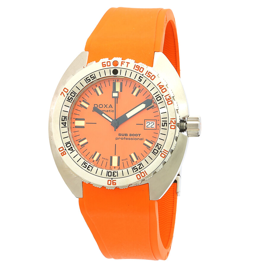 Doxa SUB 300T Professional Automatic Orange Dial Men's Watch 840.10.351 ...