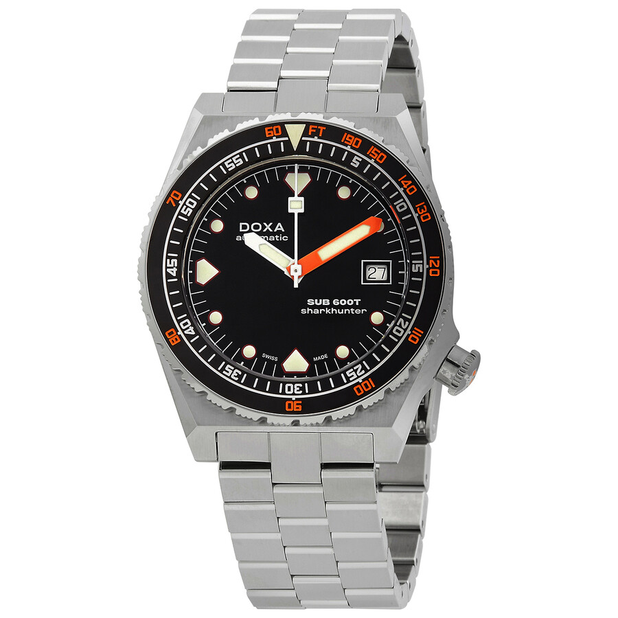 Doxa SUB 600T Automatic Black Dial Men's Watch 861.10.101.10 - Watches ...