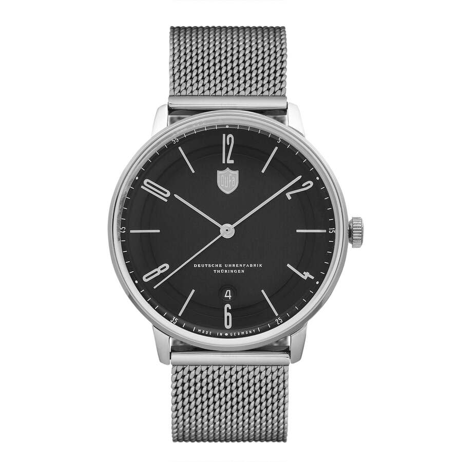 Dufa Bayer Black Dial Men's Watch DF-9016-11 194595008913 - Watches ...