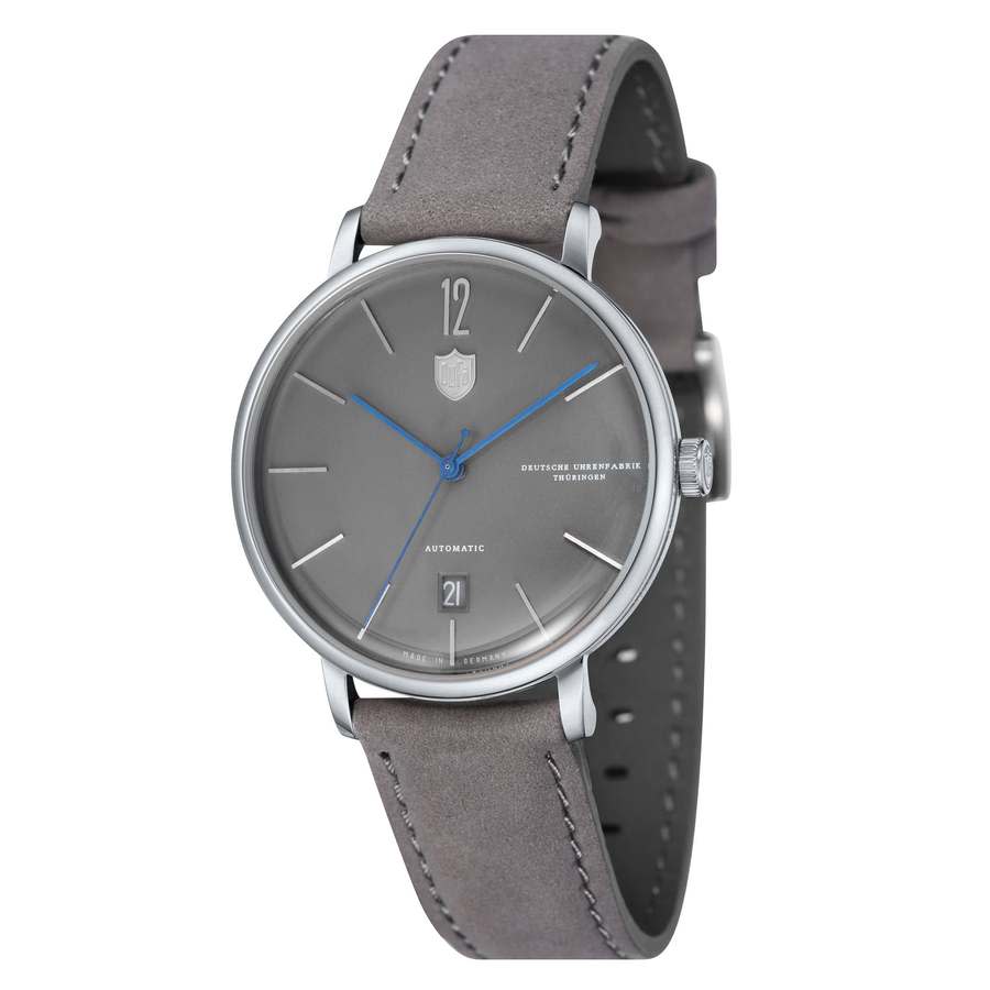 Dufa Breuer Automatic Grey Dial Men's Watch DF-9011-05 194595026993 ...