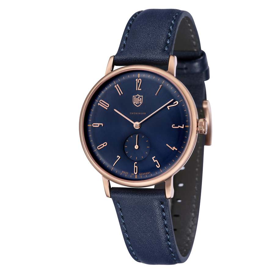 Dufa Gropius Quartz Blue Dial Men's Watch DF-9001-0F 194595050943 ...