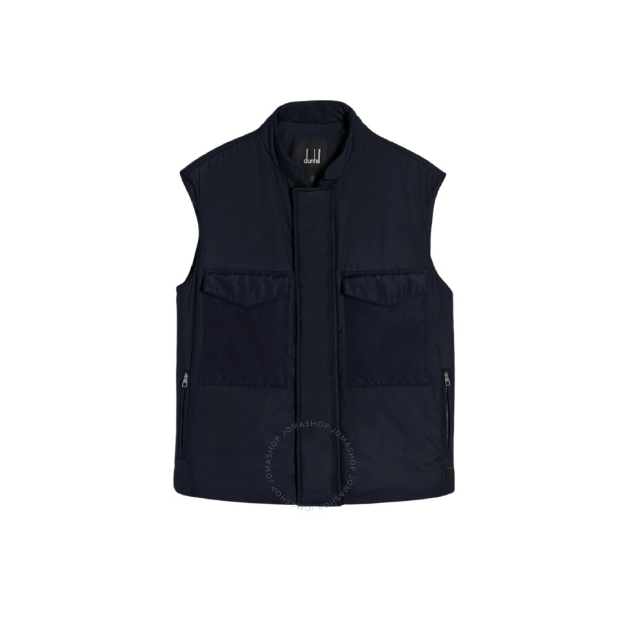 Dunhill Padded Utility Polyester Vest, Size Large DU23RH019B8059 ...