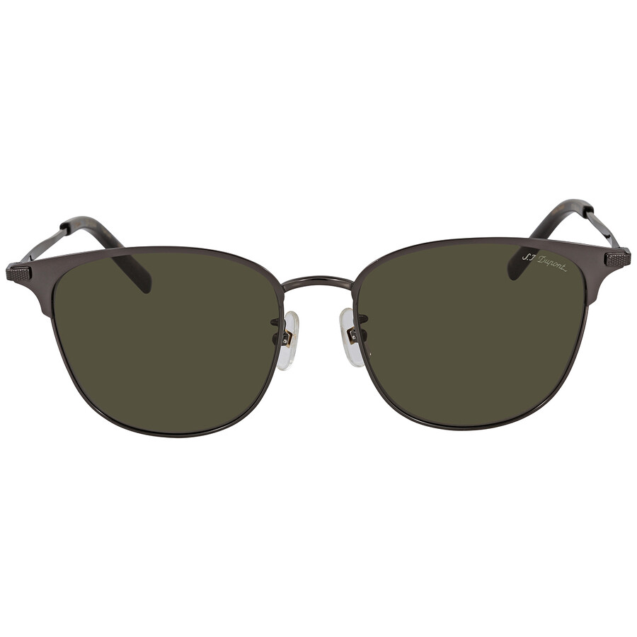 Dupont Green Oval Unisex Sunglasses DP 6644 3 57 - Sunglasses - Jomashop