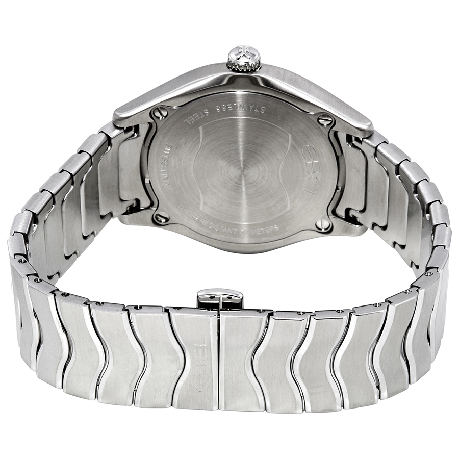 Ebel Wave Diamond Silver Dial Men's Watch 1216336 - Wave - Ebel ...
