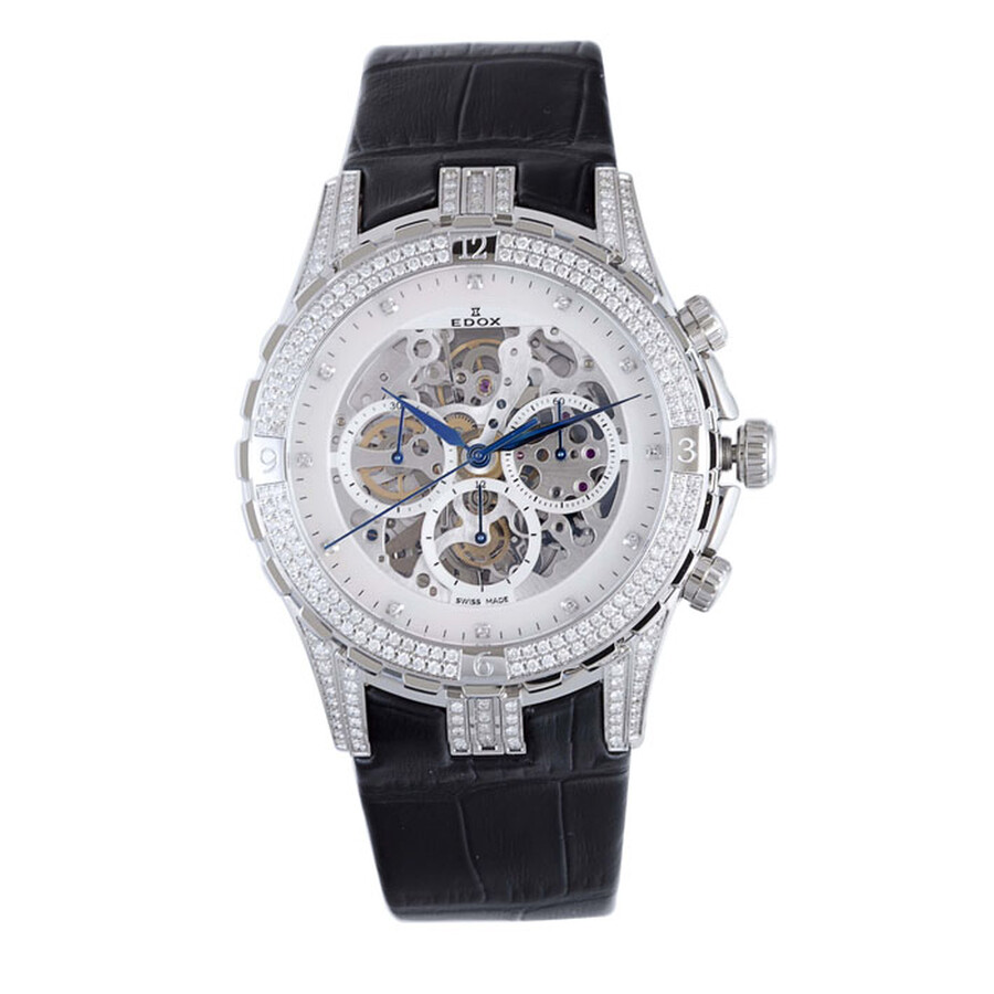 Edox Grand Ocean Diamond Men's Watch 95002 3DB NAD 846341057668 - Edox ...