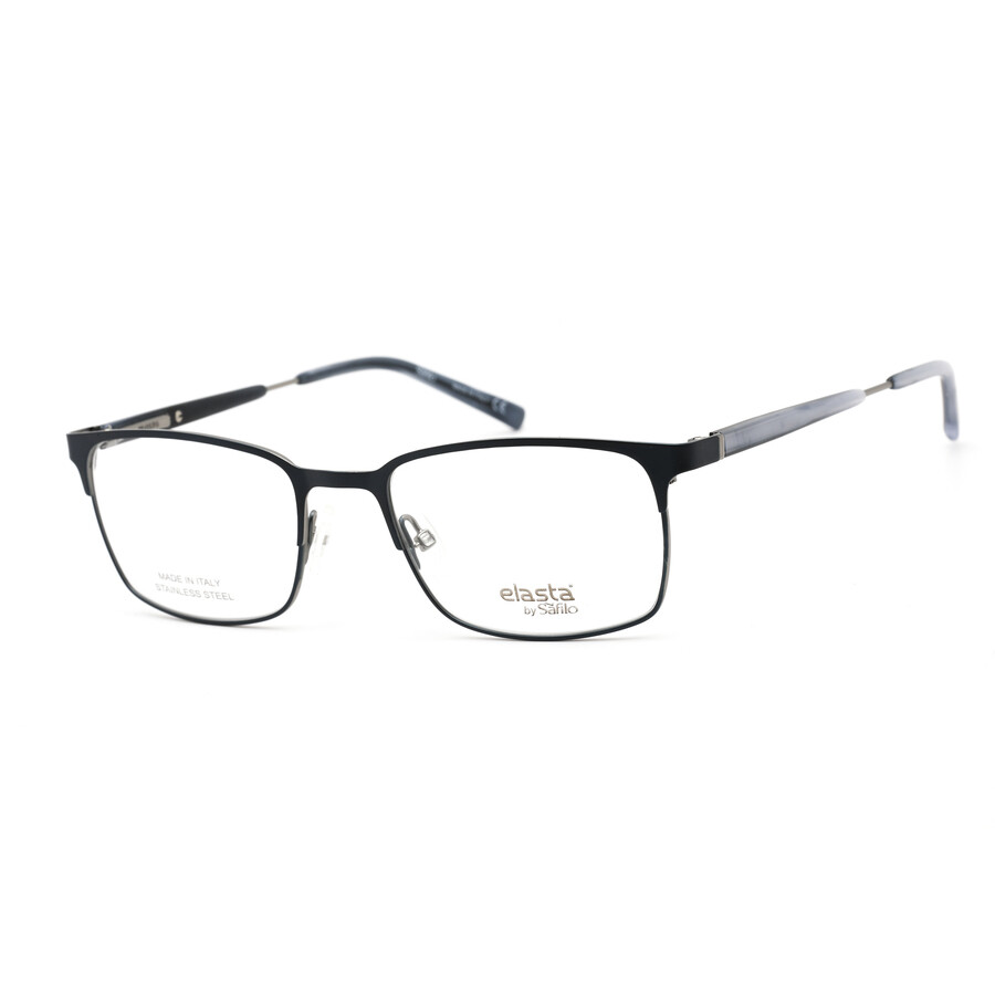 Elasta Men's Blue Rectangular Eyeglass Frames 722204NZ0052 716736057248 ...