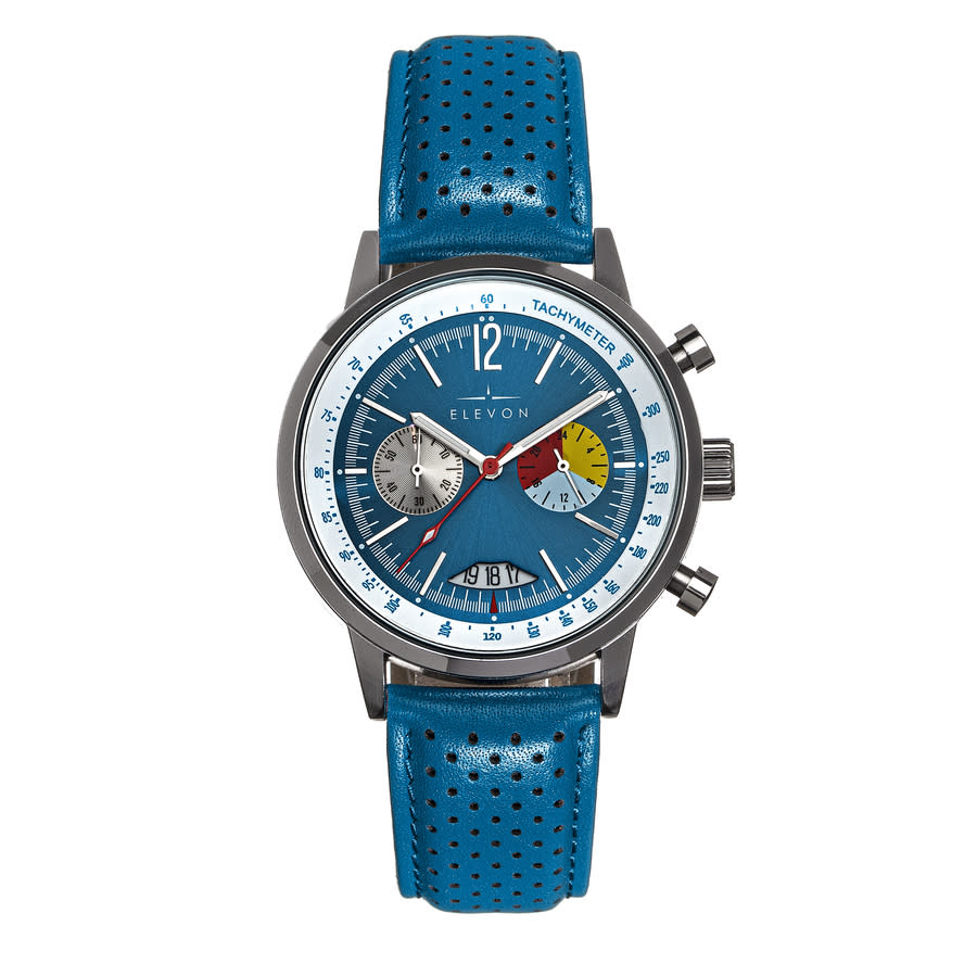 Elevon Torque Chronograph Quartz Blue Dial Men's Watch ELE125-3 ...
