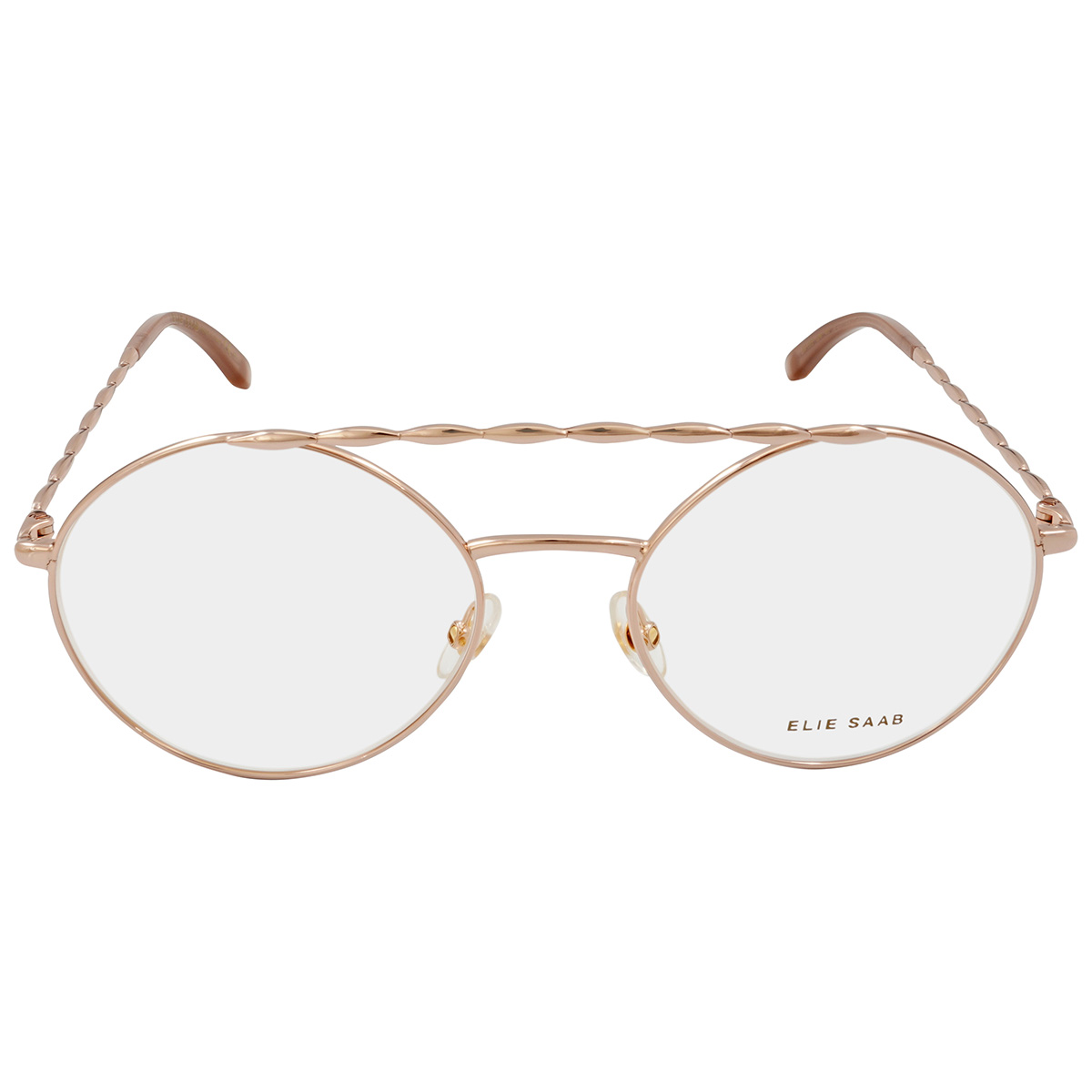 Elie Saab Demo Round Ladies Eyeglasses ES 052 0DDB 55 716736139951 ...