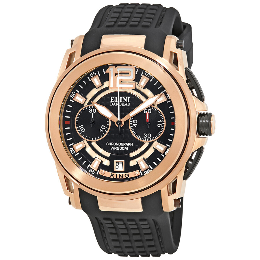 Elini Barokas King Chronograph Men's Watch ELINI-20014-RG-01 ...