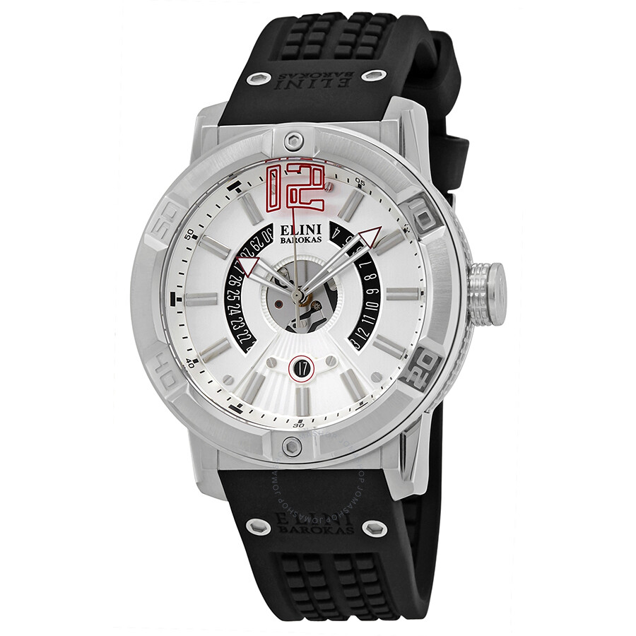 Elini Barokas Spirit Silver Dial Men's Watch ELINI-20002-02S ...