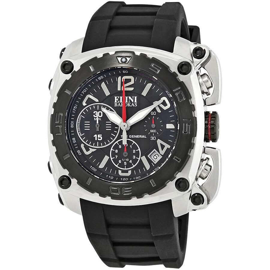Elini Barokas The General Chronograph Men's Watch ELINI-20010-01-BB ...