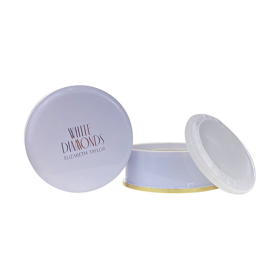 Elizabeth Taylor Ladies White Diamonds Body Powder With Puff 2.6 oz ...