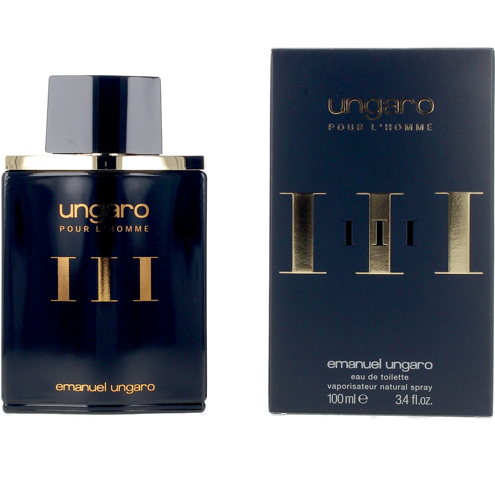 Emanuel Ungaro Men's Pour L'Homme III EDT Spray 3.4 oz Fragrances ...