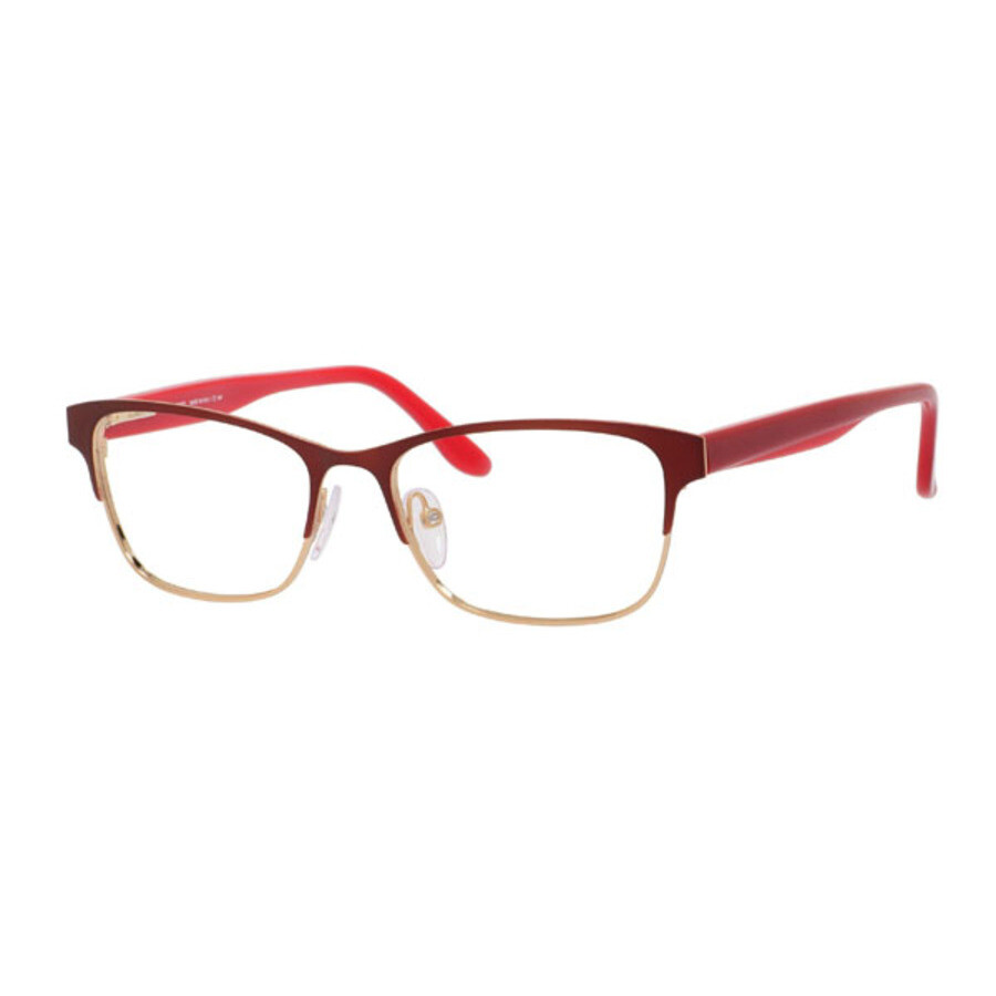 Emozioni Ladies Red Rectangular Eyeglass Frames 4371 0788 00 54 ...