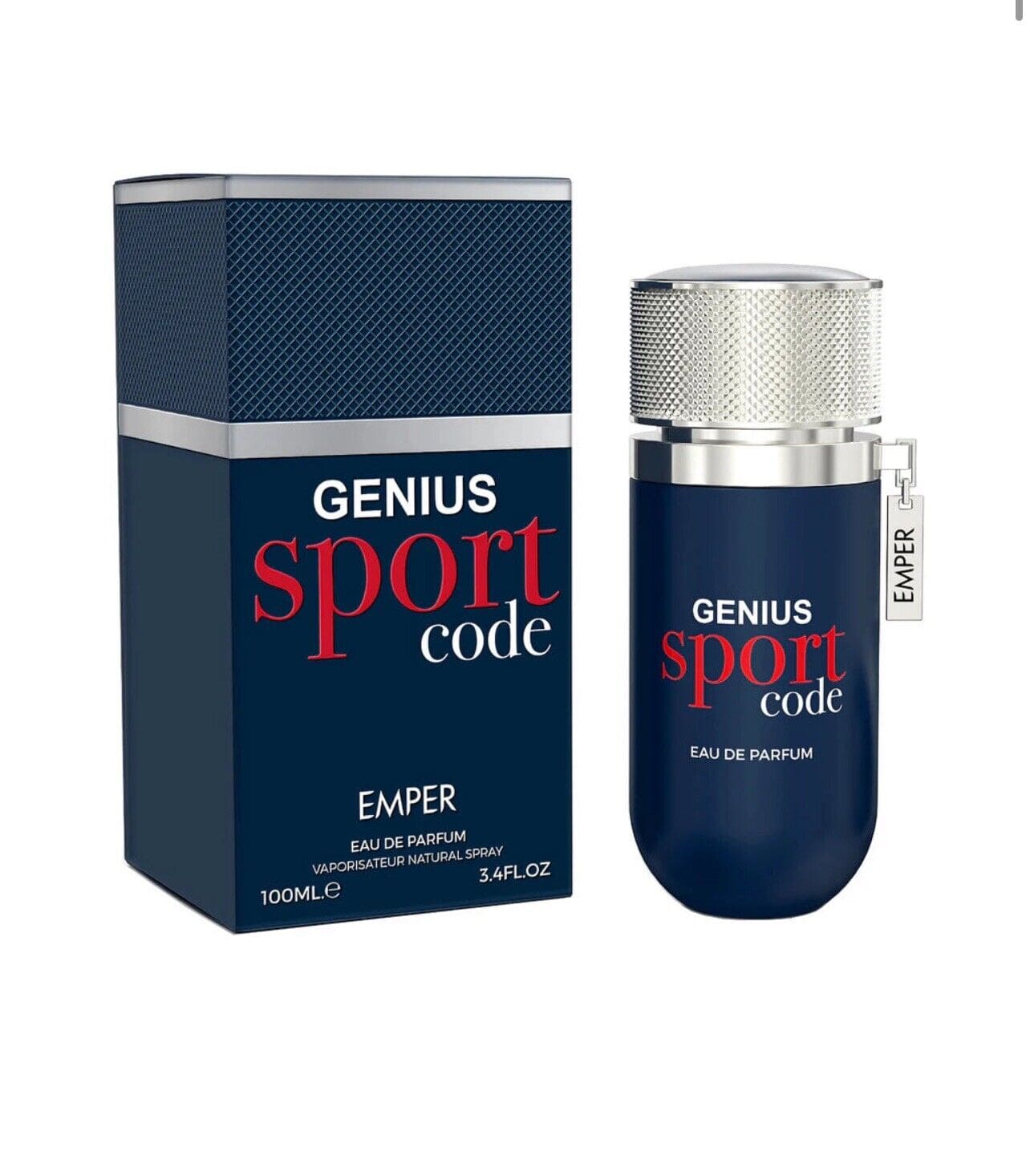 Emper Men's Genius Sport Code EDP Spray 3.4 oz Fragrances 6291108523520 ...