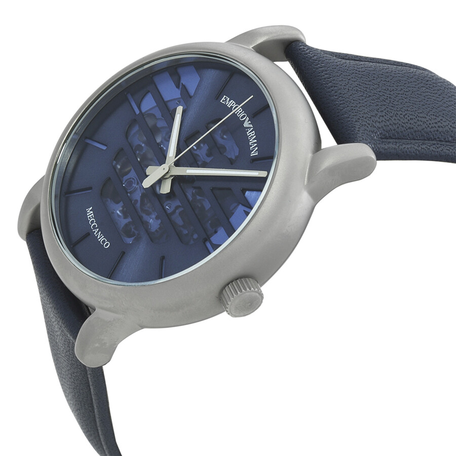 Emporio Armani Automatic Blue Dial Men's Watch AR60030 Emporio Armani ...