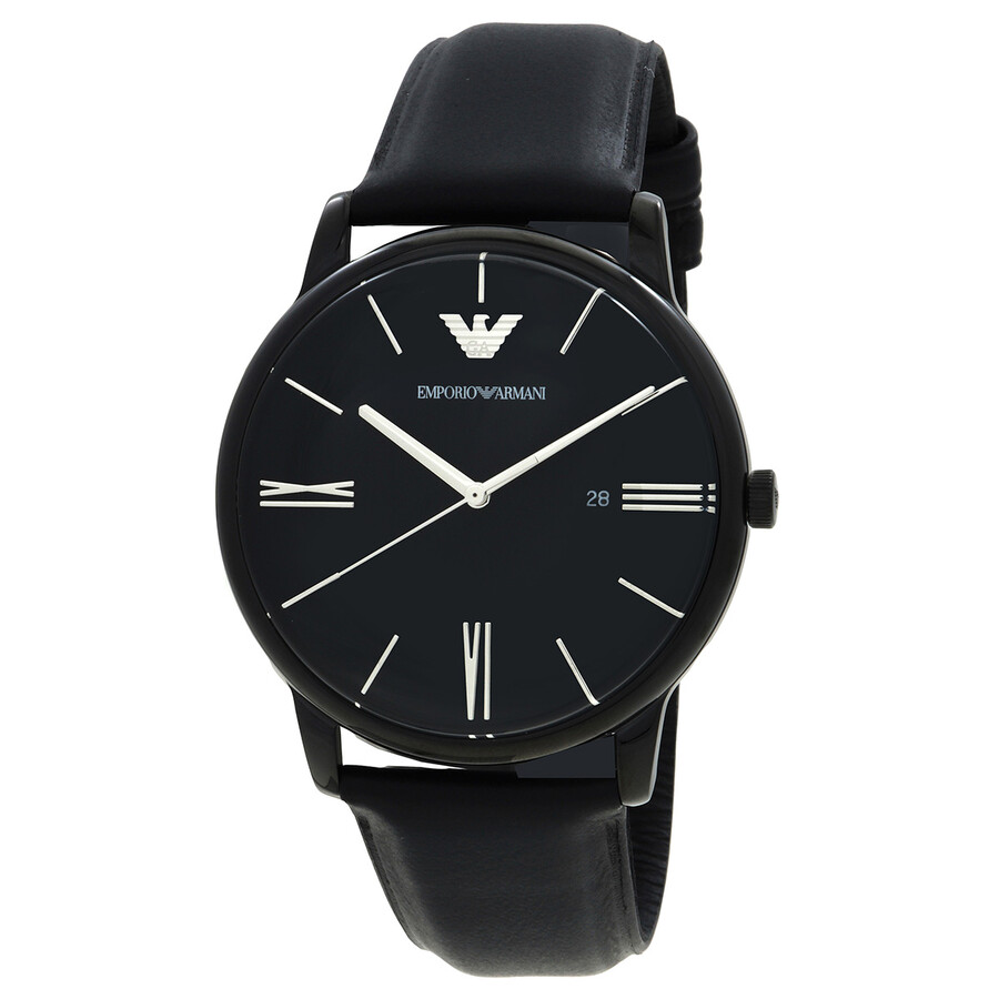 Emporio Armani Quartz Black Dial Men's Watch AR11573 4064092226133 ...