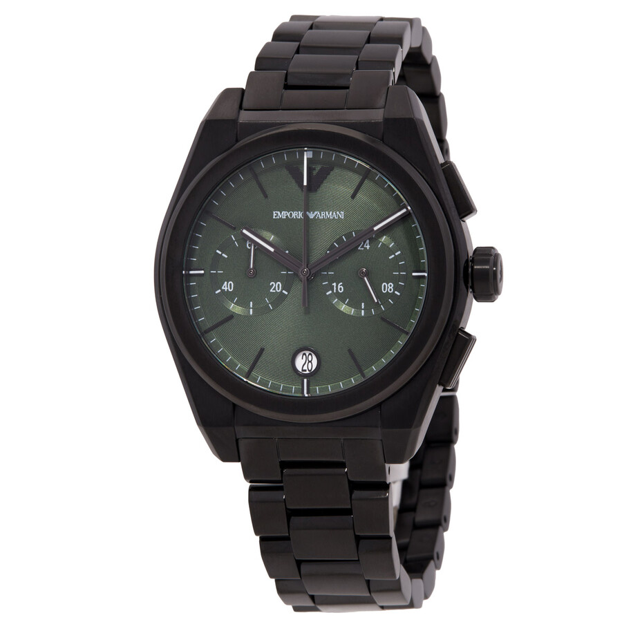 Emporio Armani Quartz Green Dial Men's Watch AR11562 - Watches - Jomashop