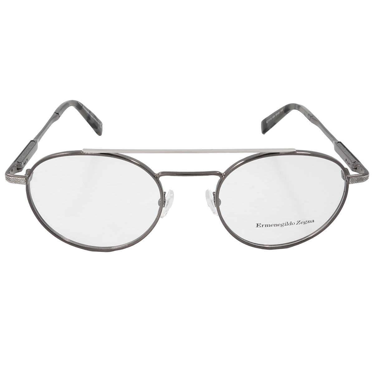 Zegna Ermenegildo Zegna Demo Round Men's Eyeglasses EZ5118 008 50 ...