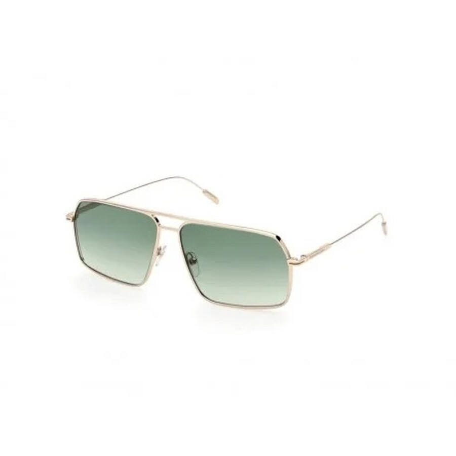 Zegna Ermenegildo Zegna Green Gradient Navigator Men's Sunglasses ...