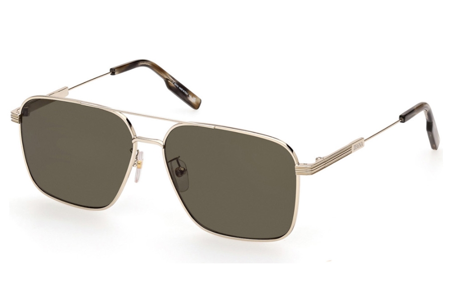 Zegna Ermenegildo Zegna Green Navigator Men's Sunglasses EZ0224-D 32N ...