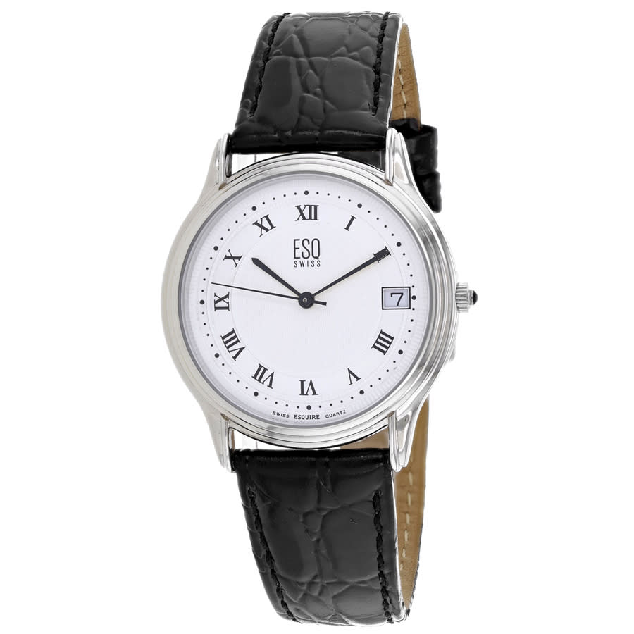 Esq By Movado Classic White Dial Ladies Watch 7300483 - Watches ...