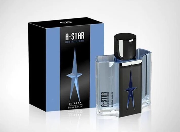 Estiara Men's A-Star EDT Spray 3.4 oz Fragrances 6085010092706 ...