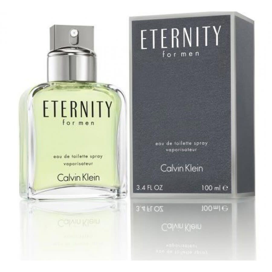 Calvin Klein Eternity Men / Calvin Klein EDT Spray 3.4 oz (100 ml) (m ...