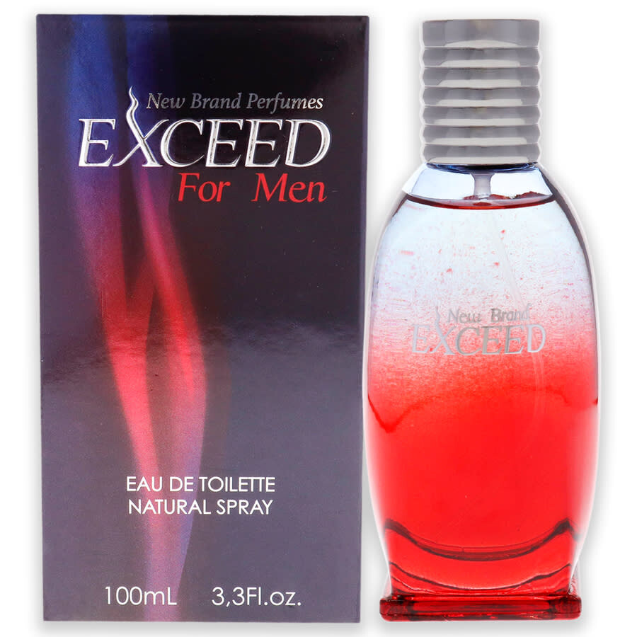 New Brand Exceed by New Brand for Men - 3.3 oz EDT Spray 5425017730675 ...