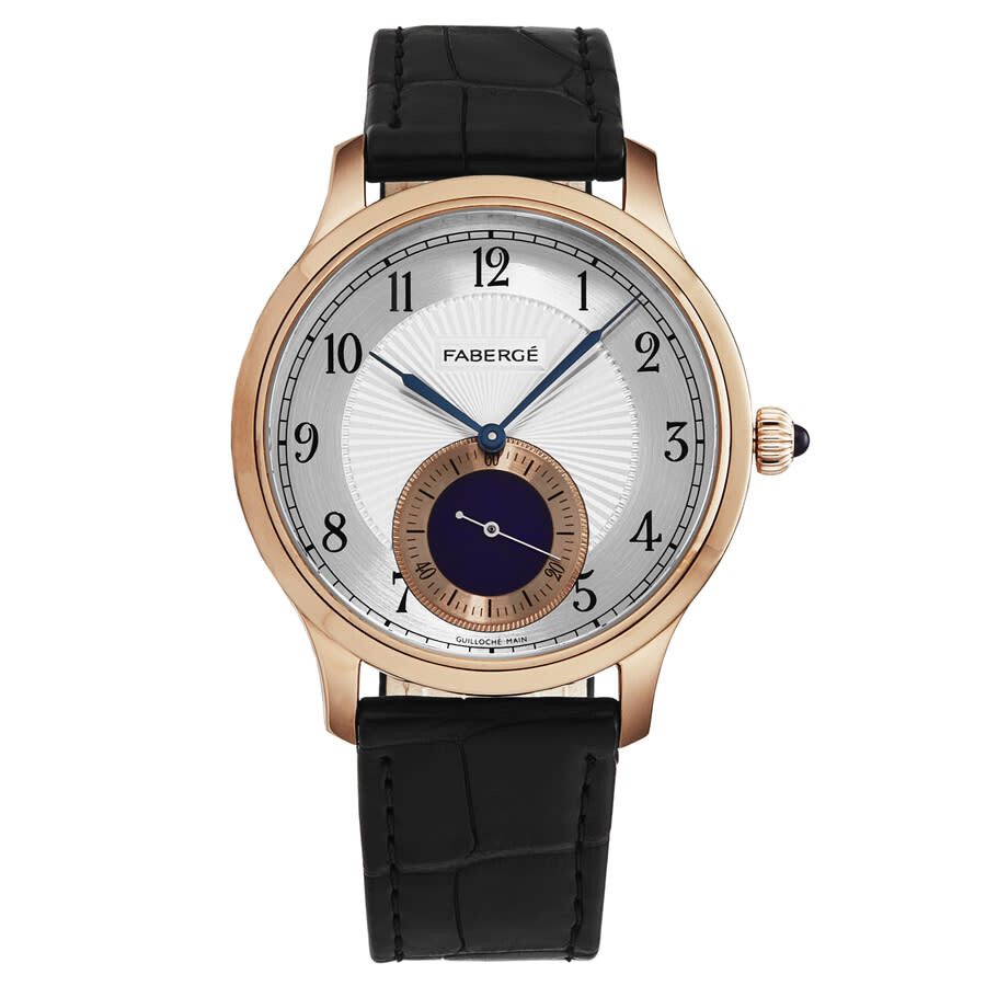 Faberge Agathon Automatic Silver Dial Men's Watch FAB-676 - Watches ...