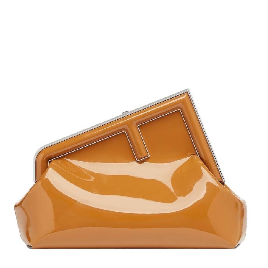 Fendi First Midi Patent Leather Clutch Bag 8BP137-ANSN-F119U ...