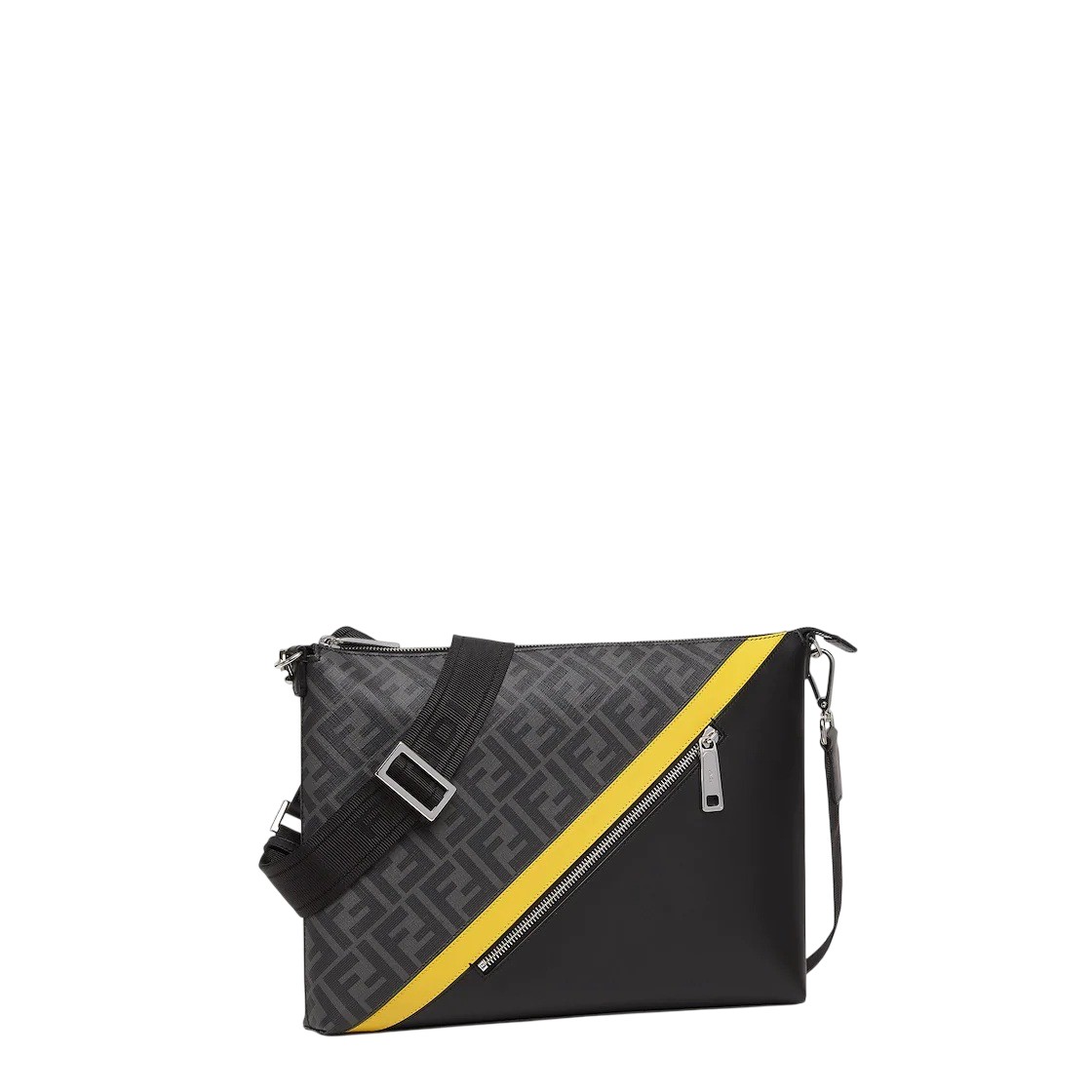 Fendi FF Motif Diagonal Messenger Bag 7VA470ALKAF0R2A 2004005035386 ...