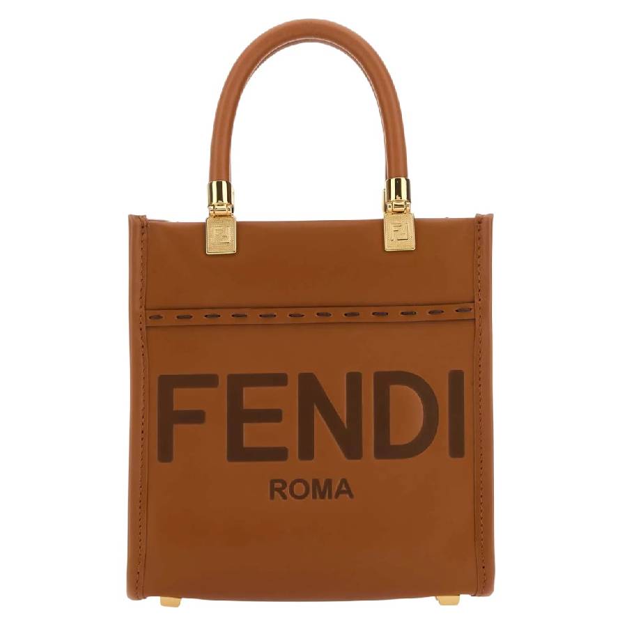 Fendi Sunshine Debossed Logo Handbag 8BS092-ARNN-F0PWZ 2004005548541 ...