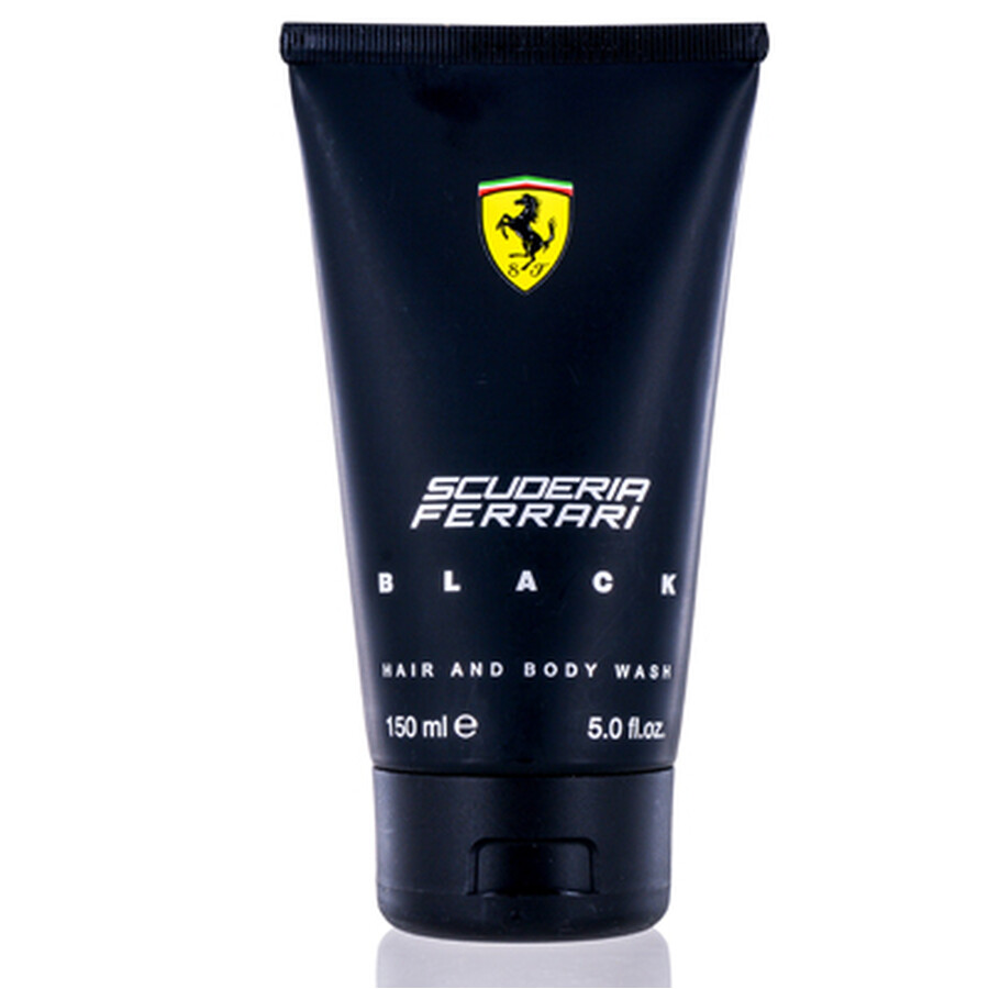 Ferrari Black Scuderia / Ferrari Hair&body Wash 5.0 oz (150 ml) (m ...