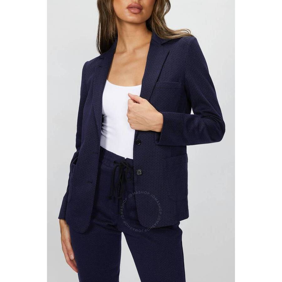6397 Blue Fitted Blazer, Size Small 6397 8-Midnight-S - Jomashop