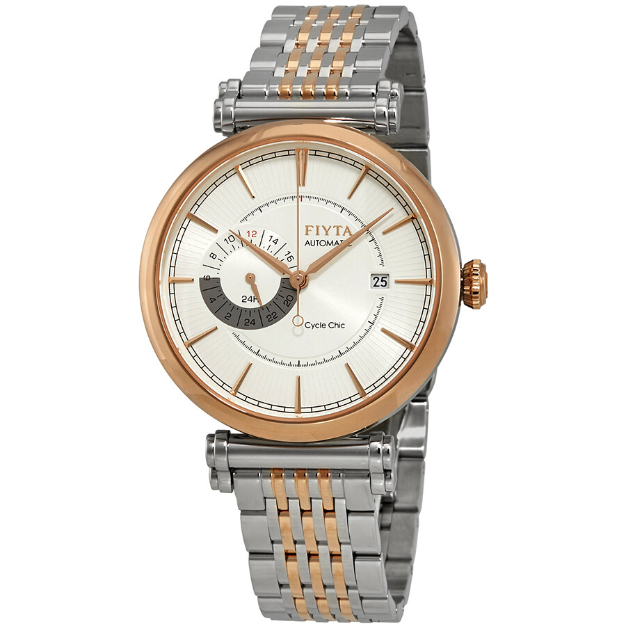 Fiyta IN Automatic White Dial Men's Watch GA850001.MWM 6955690213664 ...