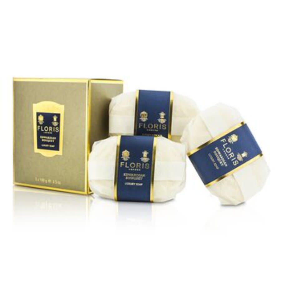 Floris - Edwardian Bouquet Luxury Soap 3x100g / 3.5oz 886266012304 ...