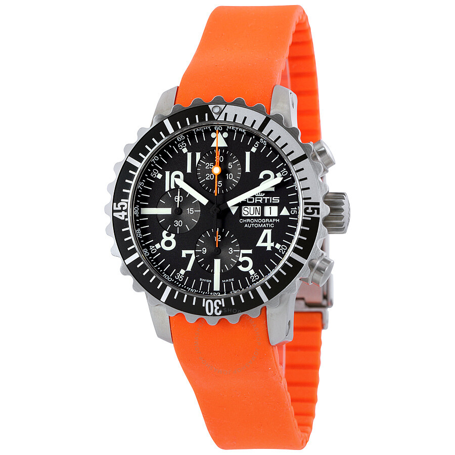 Fortis Marinemaster Classic Chronograph Automatic Men's Watch 671.17.41 ...
