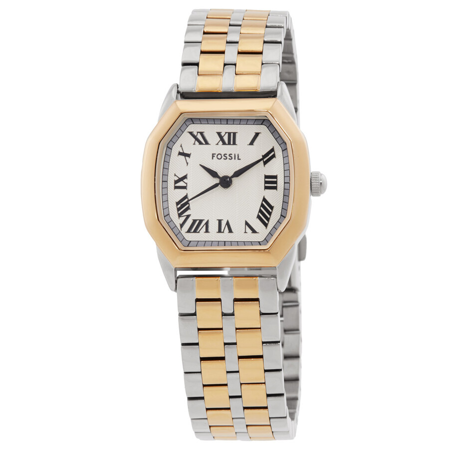 Fossil Harlow Quartz White Dial Ladies Watch ES5362 796483661455 ...