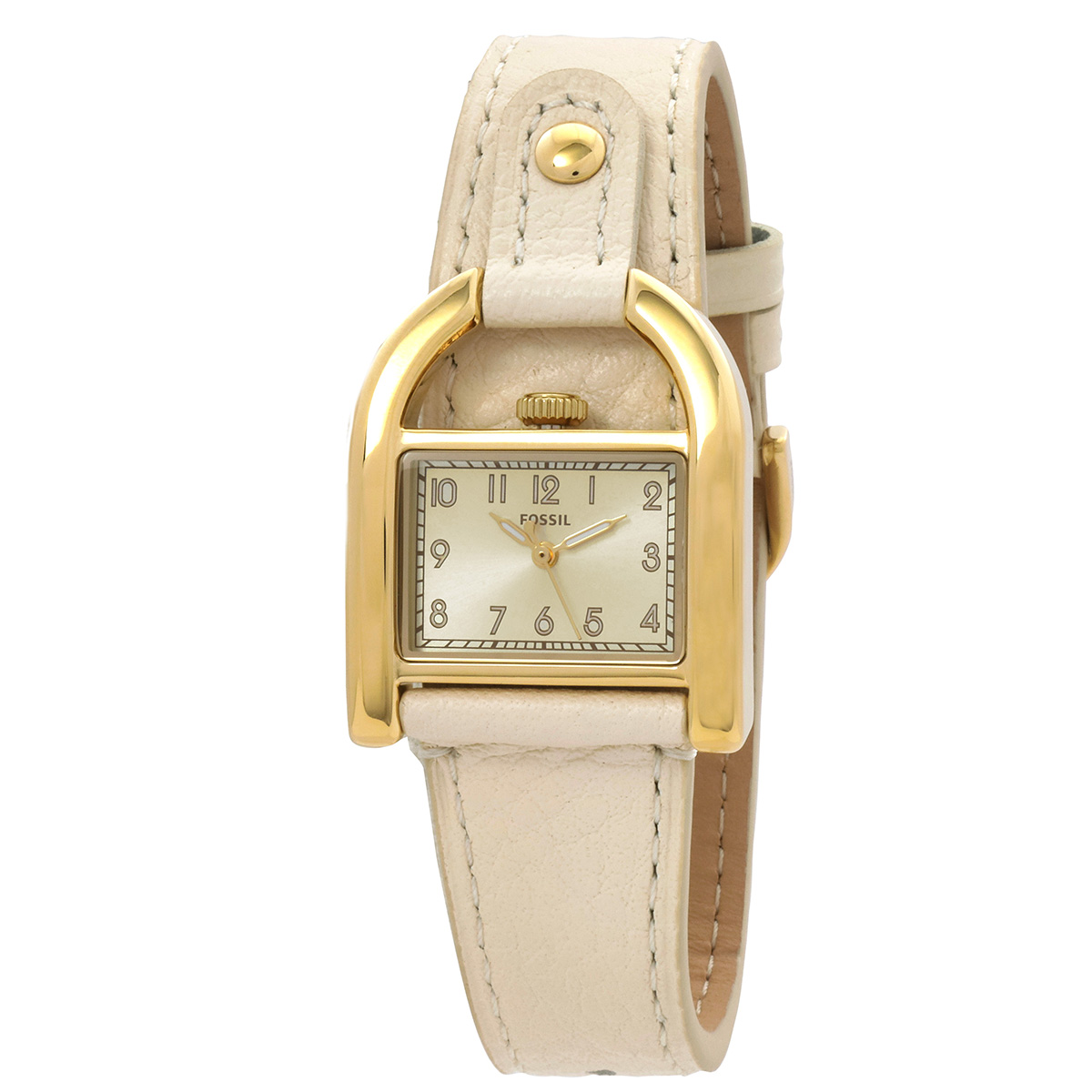 Fossil Harwell Quartz Gold Dial Ladies Watch ES5280 796483608986 ...
