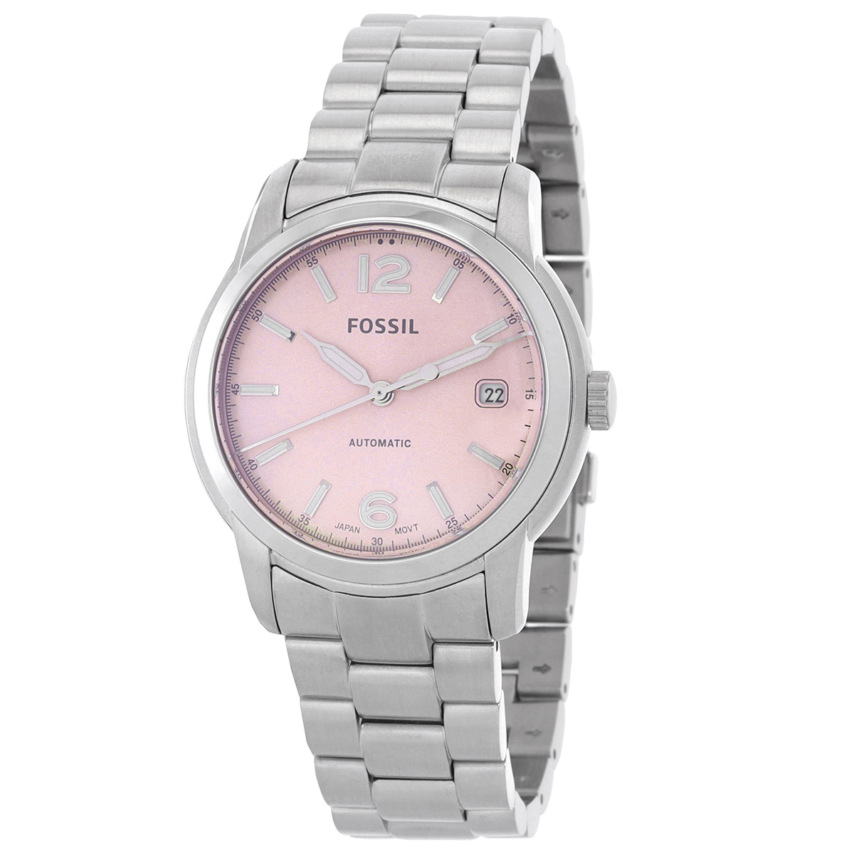 Fossil Heritage Automatic Pink Dial Unisex Watch ME3229 796483582538 ...